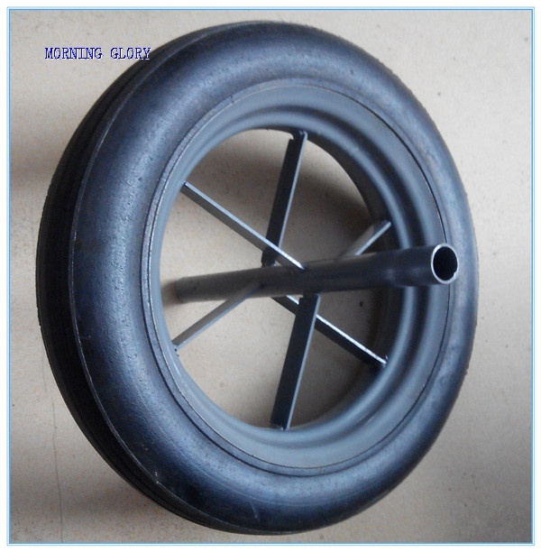 14x4 solid rubber wheel